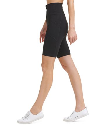 Calvin Klein Super High-Waist Bike Shorts - Macy's