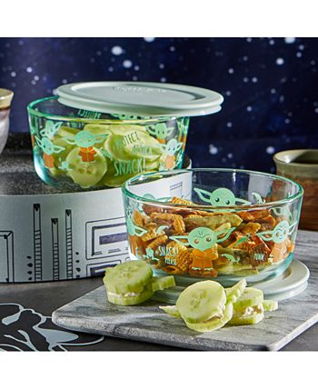 Pyrex Star Wars 4-Pc. Food Storage Container Set & Reviews - Bakeware ...