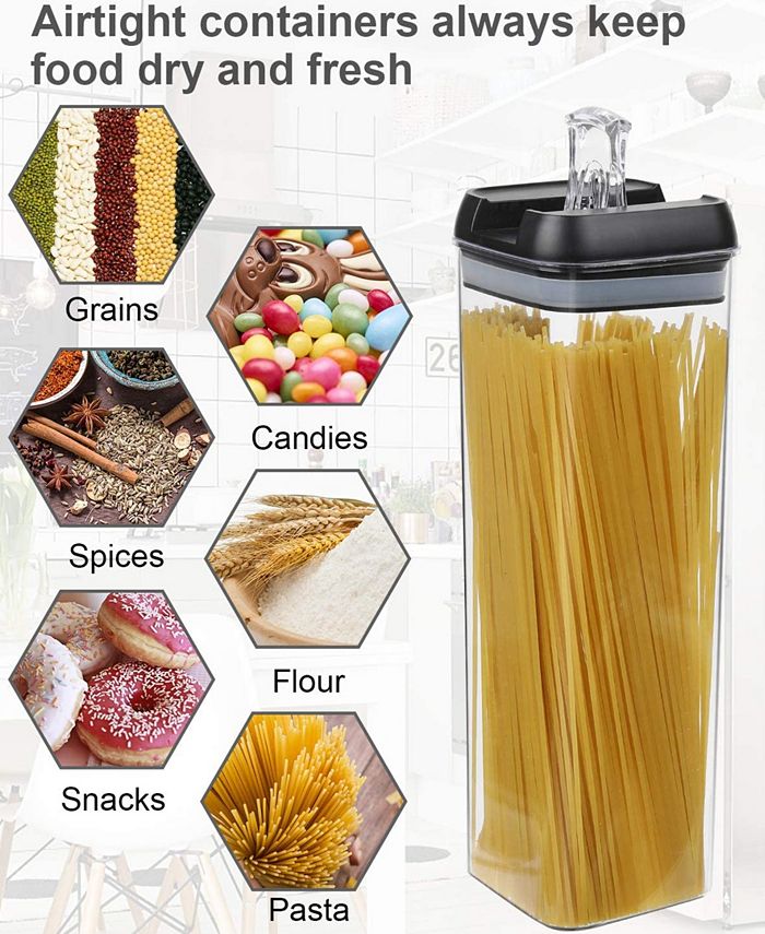 Cheer Collection Food Storage Container 7-Pc. Set - Macy's