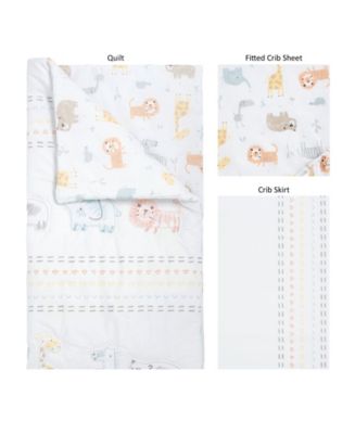 Crayon Jungle Crib Bedding, Set of 3 - Macy's