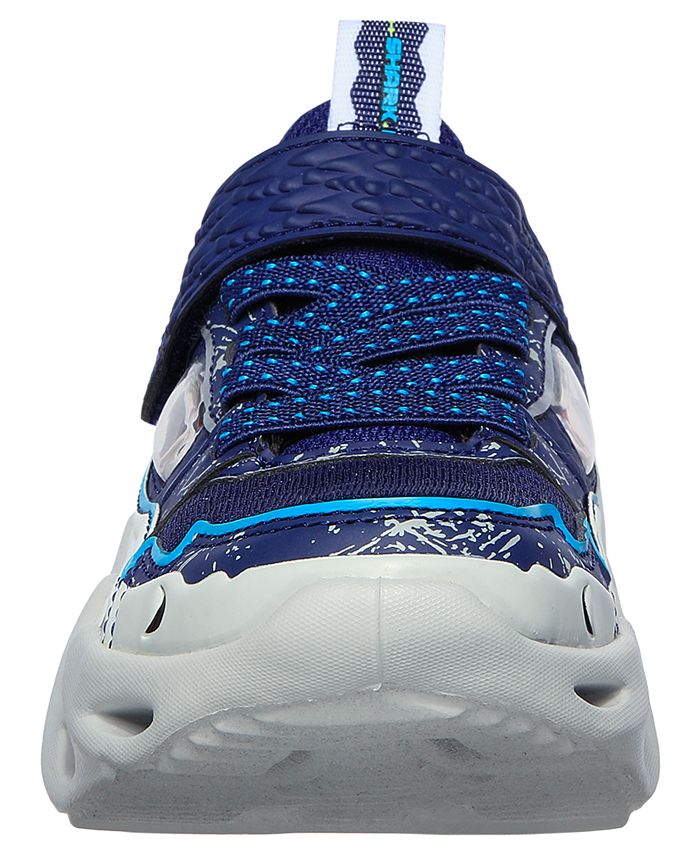 Skechers Little Boys Shark-Bots - Surf Patrol Stay-Put Running Sneakers ...