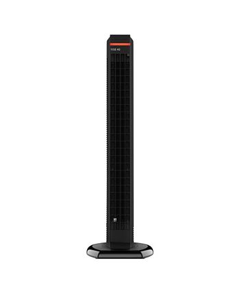 Sharper Image Rise 40 Tower Oscillating Fan with Remote Control - Macy's