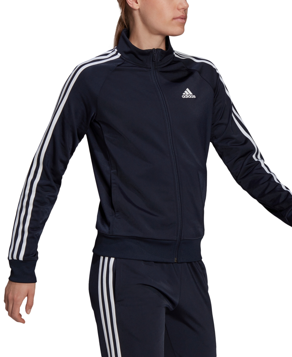 Click here for adidas Womens 3-Stripe Tricot Track Jacket  Xs-4X... prices