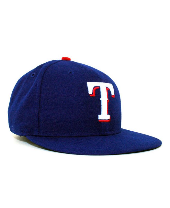 New Era Texas Rangers MLB Authentic Collection 59FIFTY Fitted Cap - Macy's