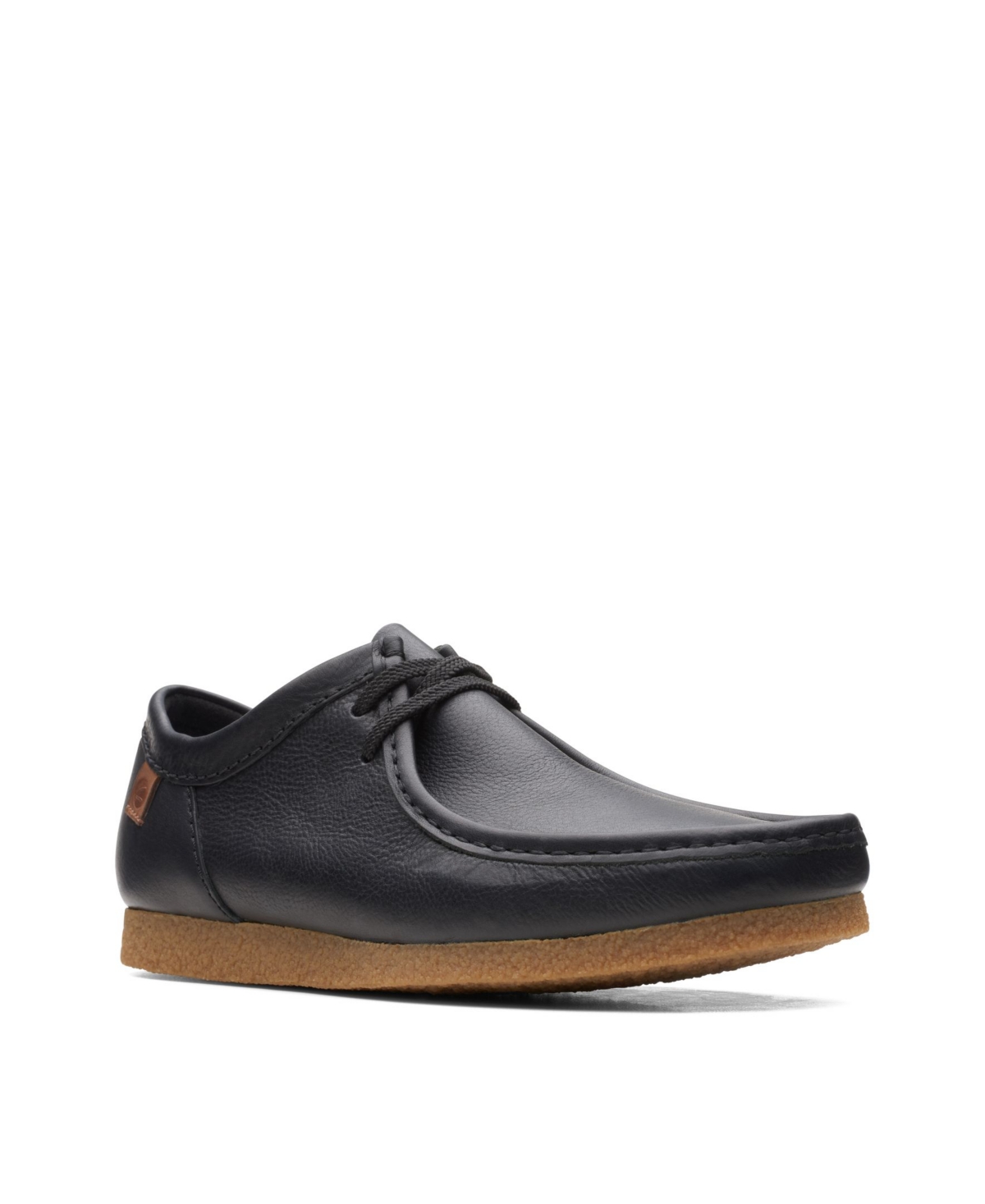 Click here for Clarks Mens Shacre Ii Run Shoes - Black Leather prices