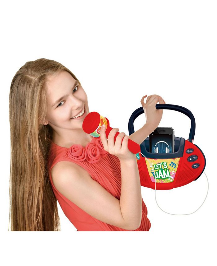 Toy Chef Kids Microphone Karaoke Style Music Stand - Macy's