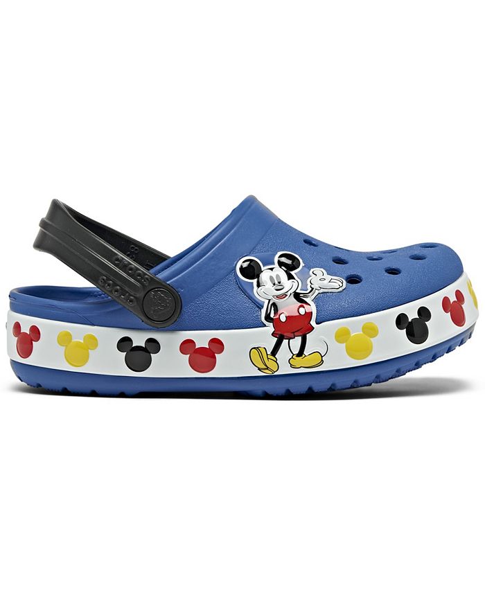 Crocs Toddler Boys Classic Mickey Mouse Clog Sandals from Finish Line ...
