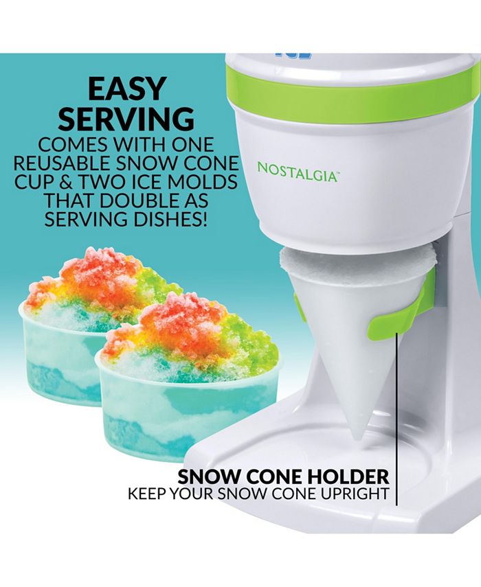 Nostalgia Eshvice2hsi Electric Shave Ice And Snow Cone Maker Macys