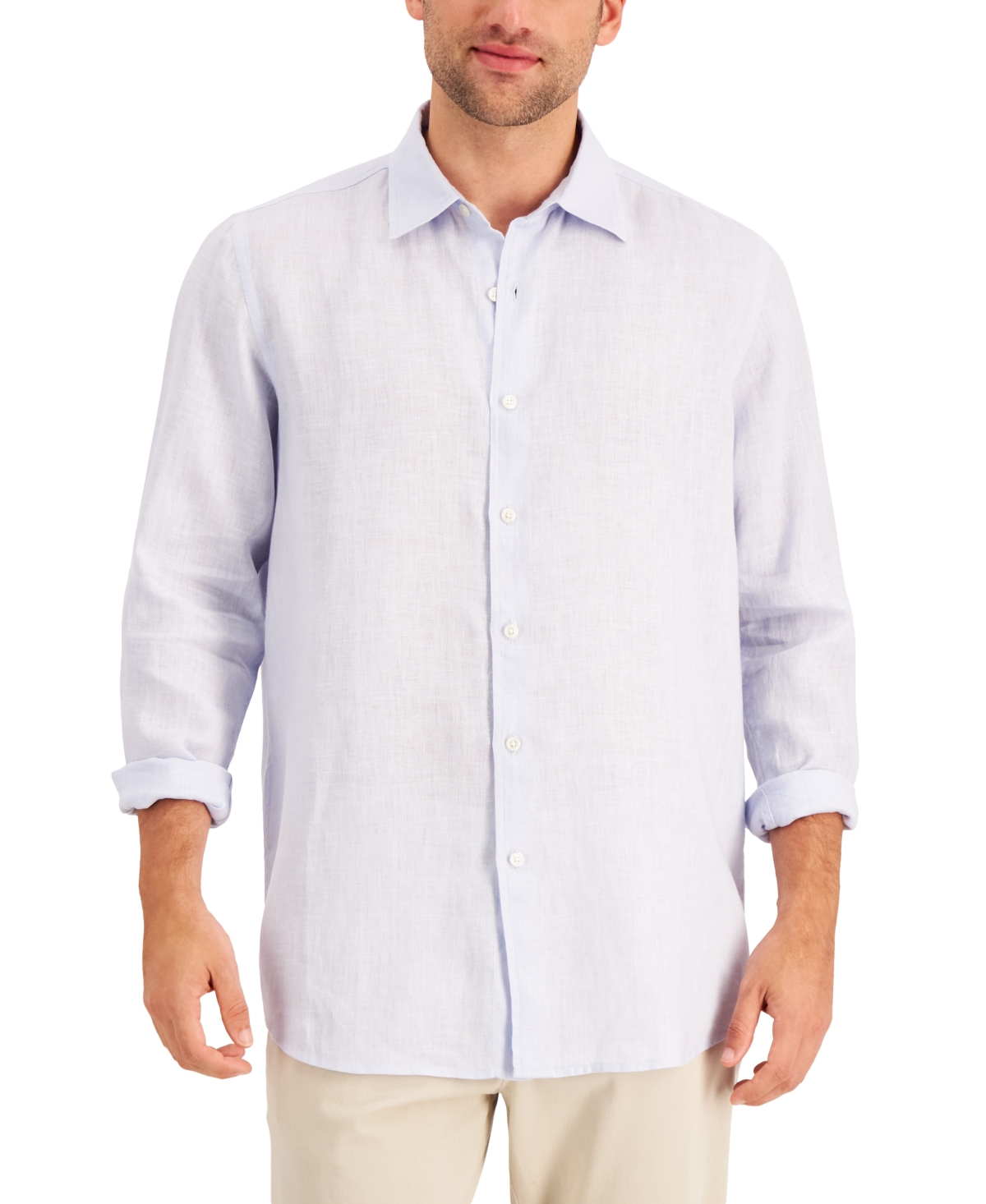 Click here for Club Room Mens 100 Linen Shirt  Created for Macys... prices