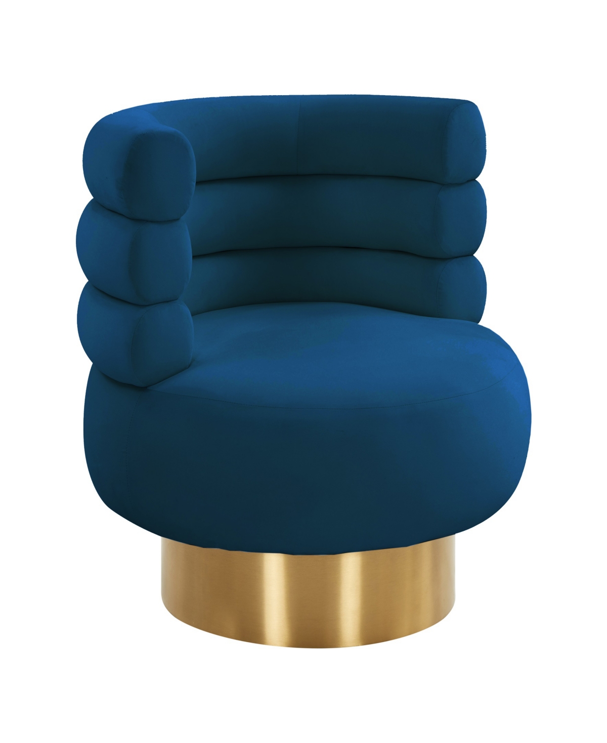 Click here for Naomi Swivel Chair - Navy prices
