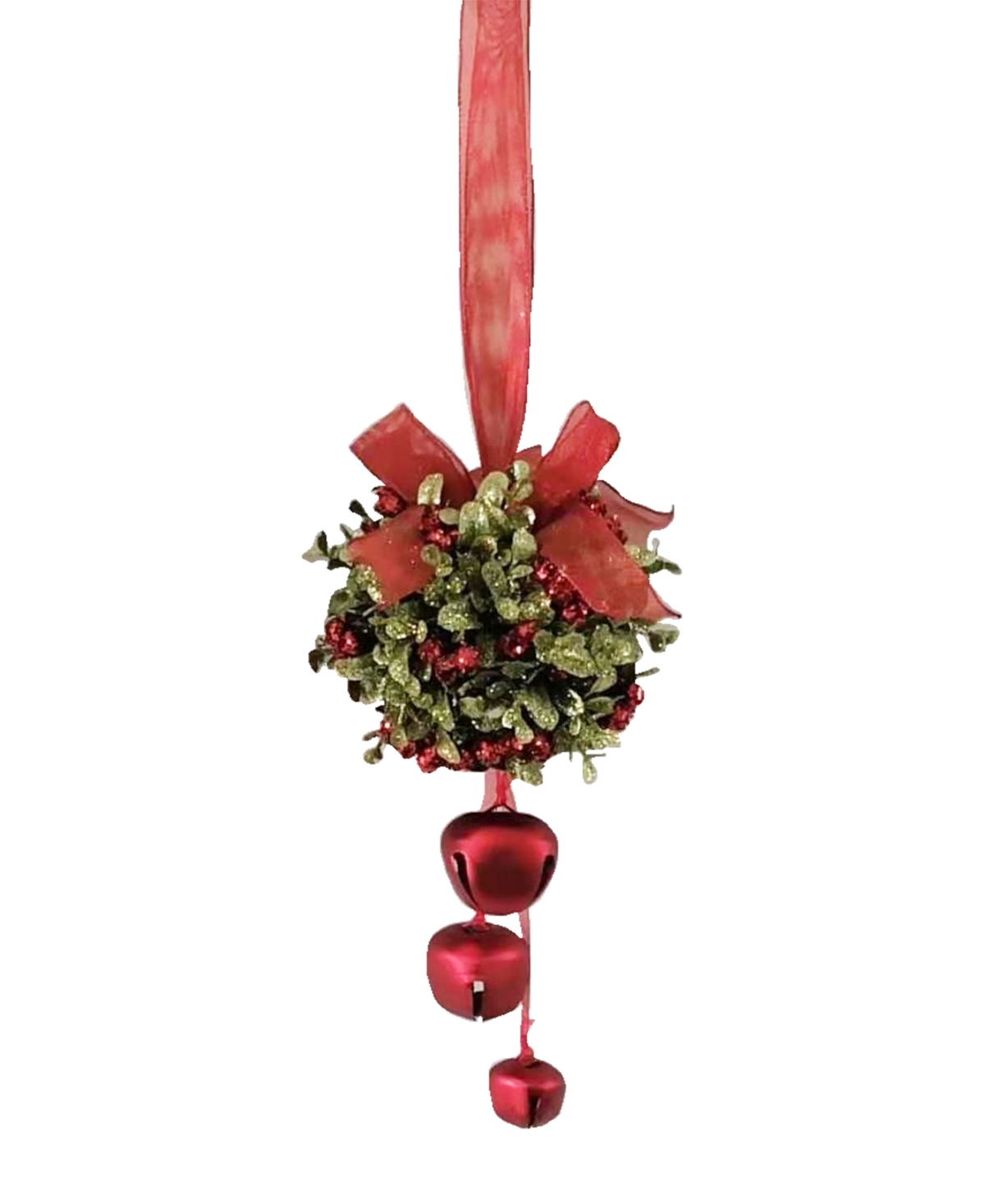 Click here for Ganz Kissing Krystals 5 Jingle Bell Door Decor Kis... prices