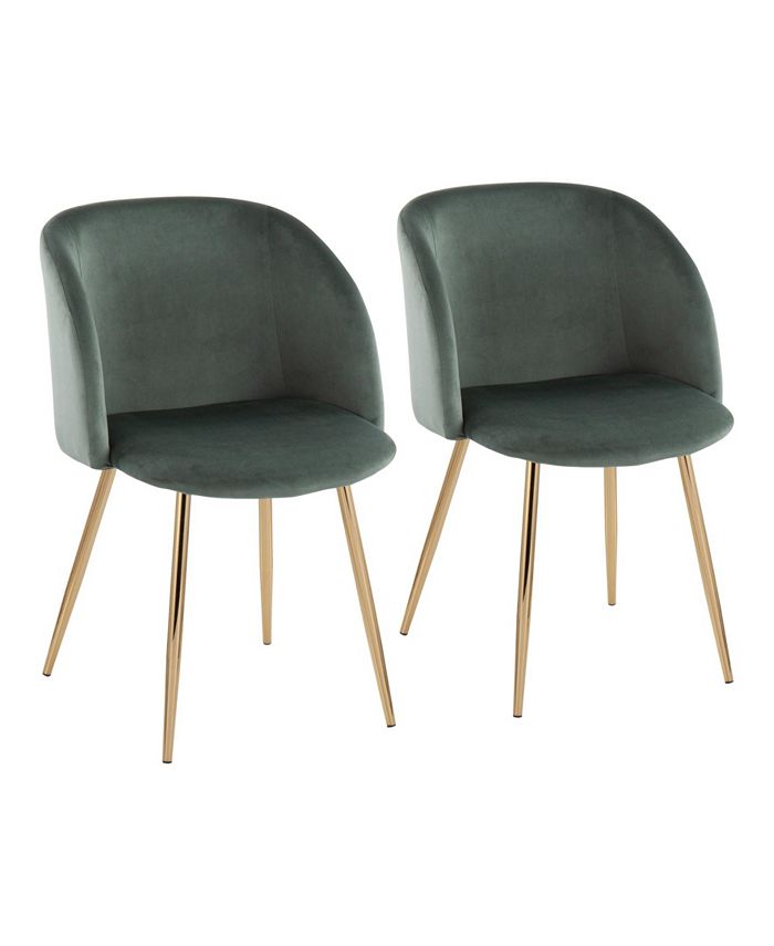 Lumisource Fran Contemporary Chair, Set of 2 - Macy's
