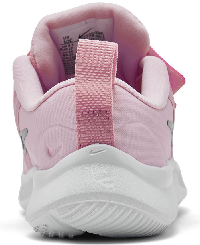 Nike Toddler Girls Star Runner 3 Stay-Put Running Sneakers from Finish ...