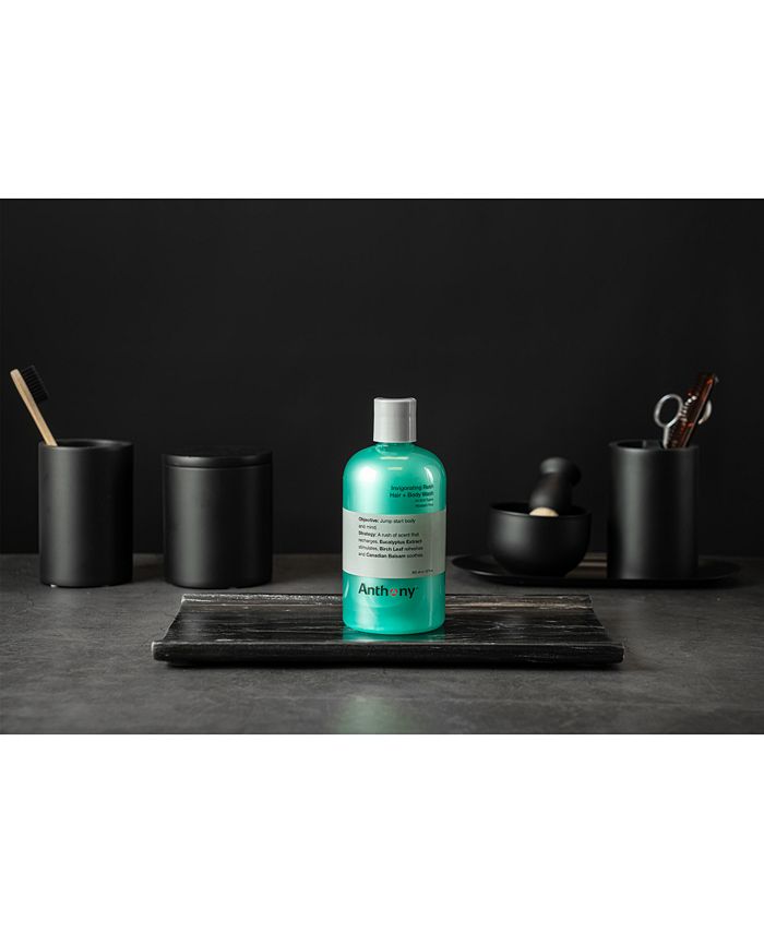 Anthony Invigorating Rush Hair & Body Wash, 12 oz - Macy's