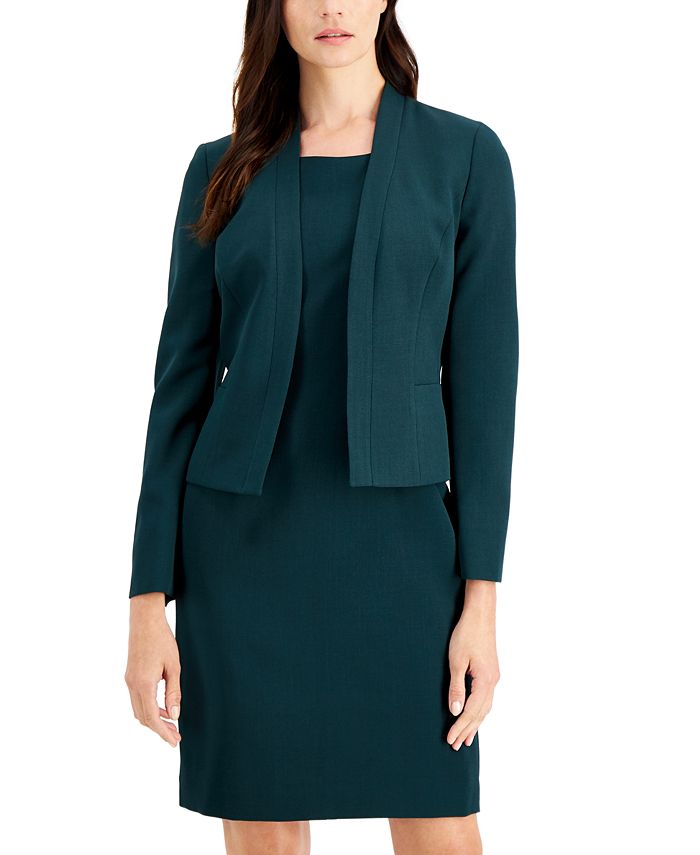 Le Suit Open-Front Dress Suit, Regular & Petite Sizes & Reviews - Wear ...