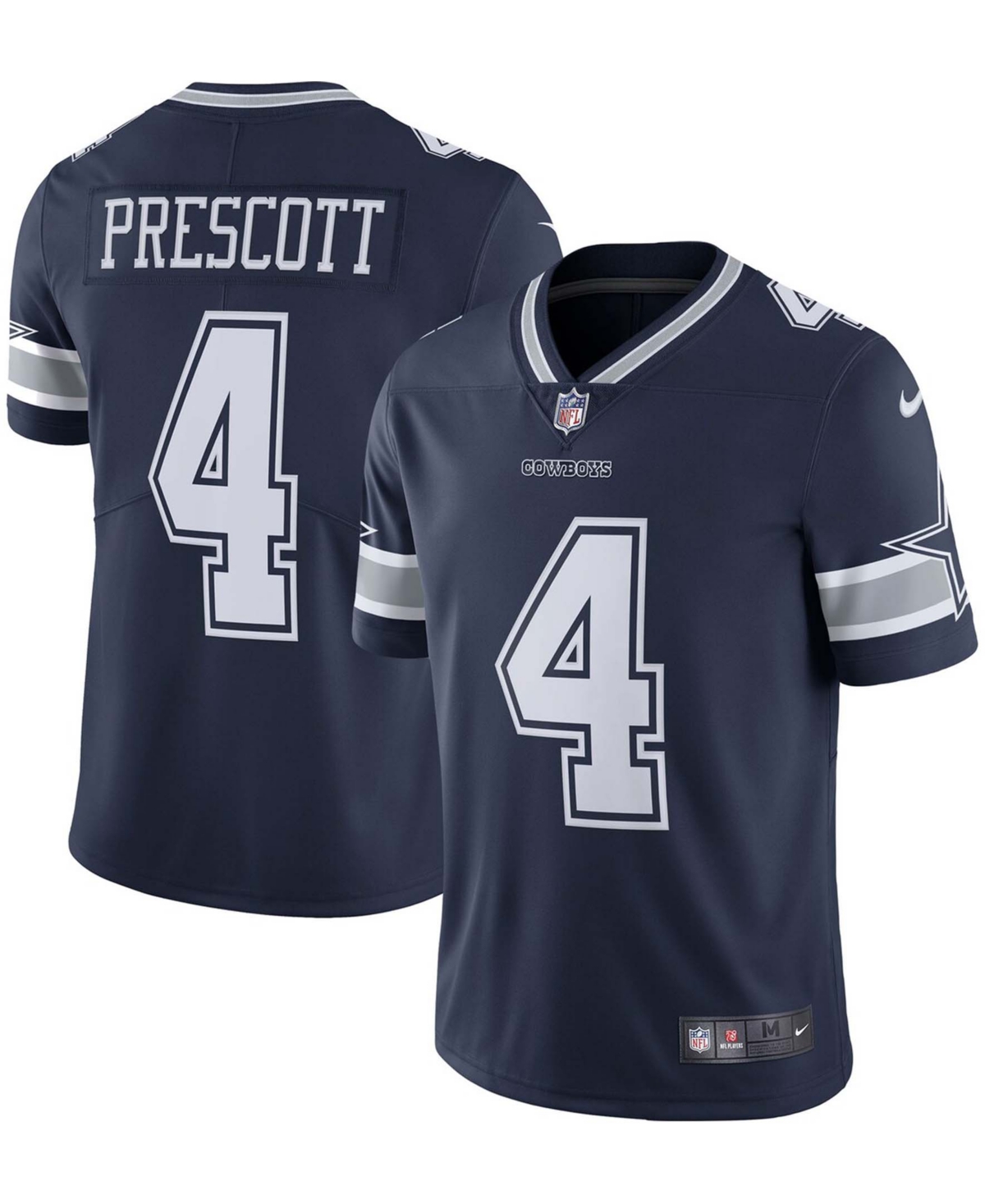 Click here for Nike Mens Dak Prescott Dallas Cowboys Color Rush V... prices