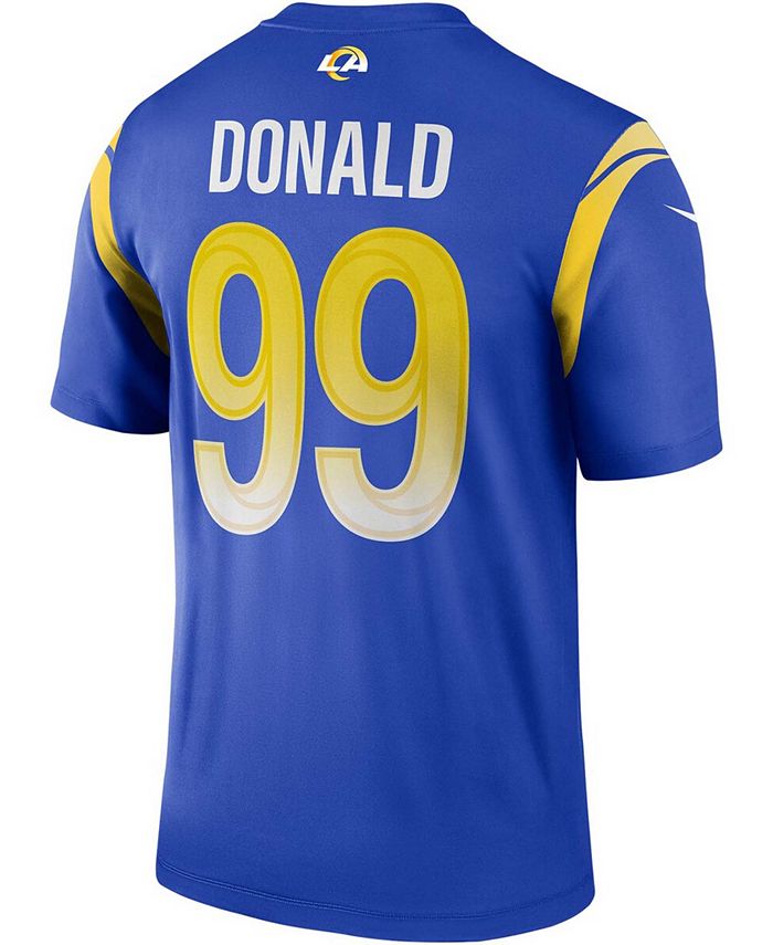 Nike Men's Aaron Donald Royal Los Angeles Rams Legend Jersey - Macy's