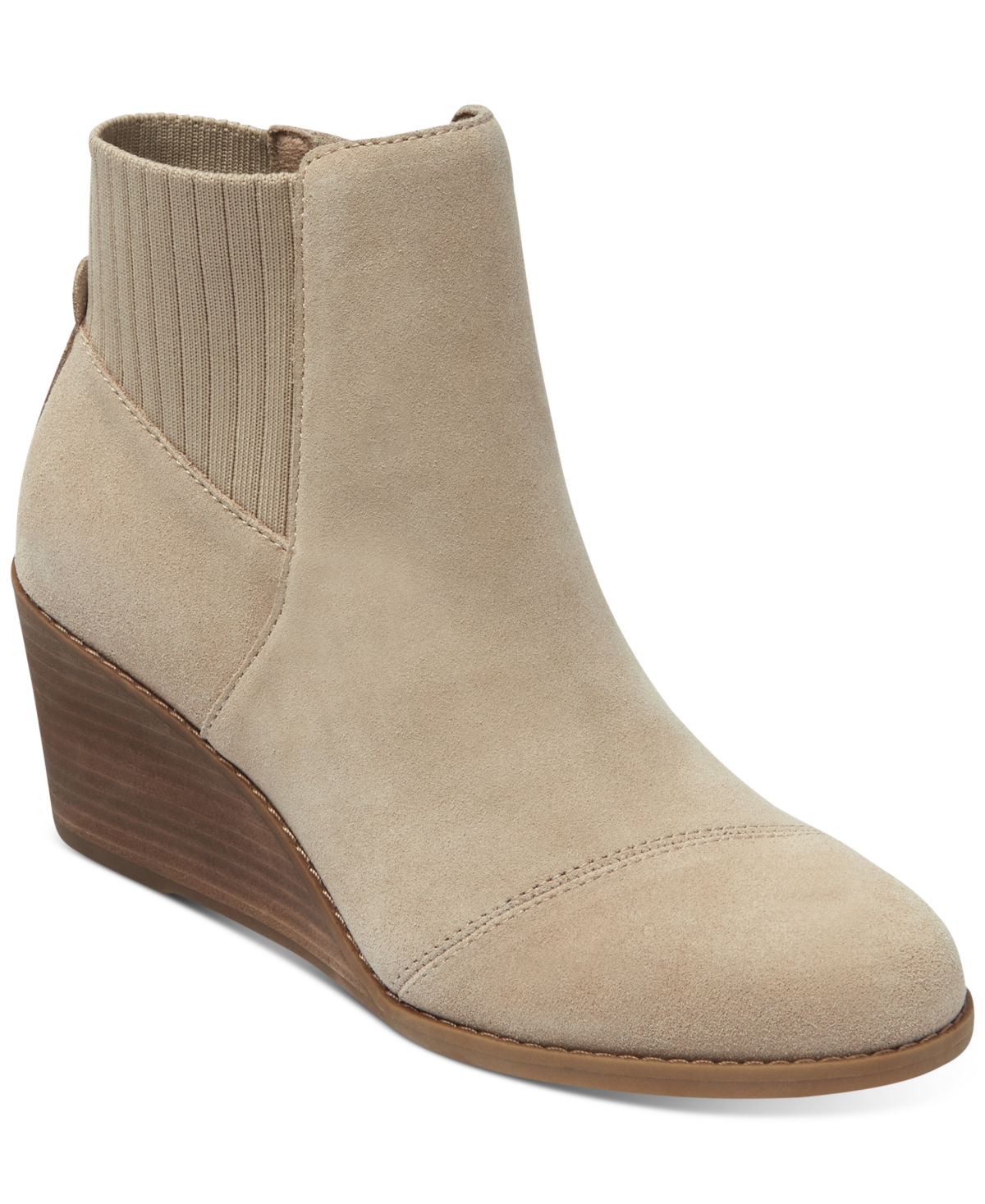 Click here for Toms Womens Sadie Wedge Booties - Natural prices