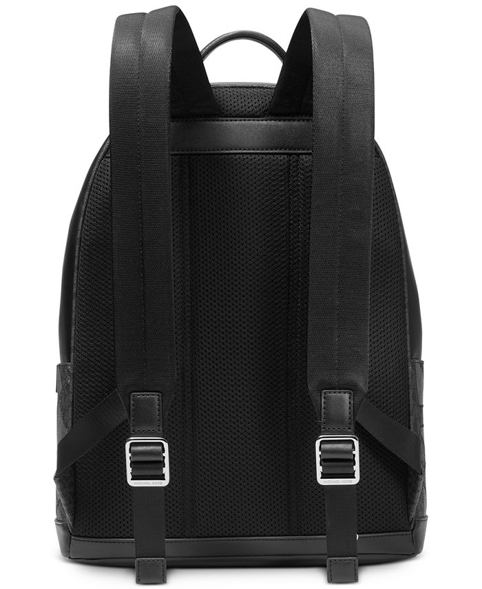 Michael Kors Men's Oversized MK Signature Bi-Scale Intarsia Backpack ...