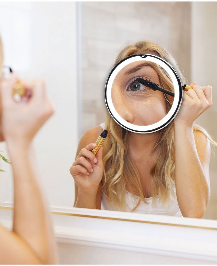 Fancii Maya 7x Magnifying Mirror with LED Lights - Macy's