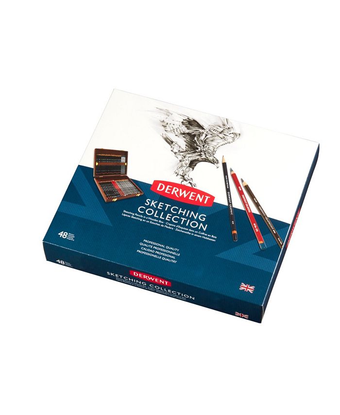 Derwent Sketching Collection Set, 48 Pieces - Macy's