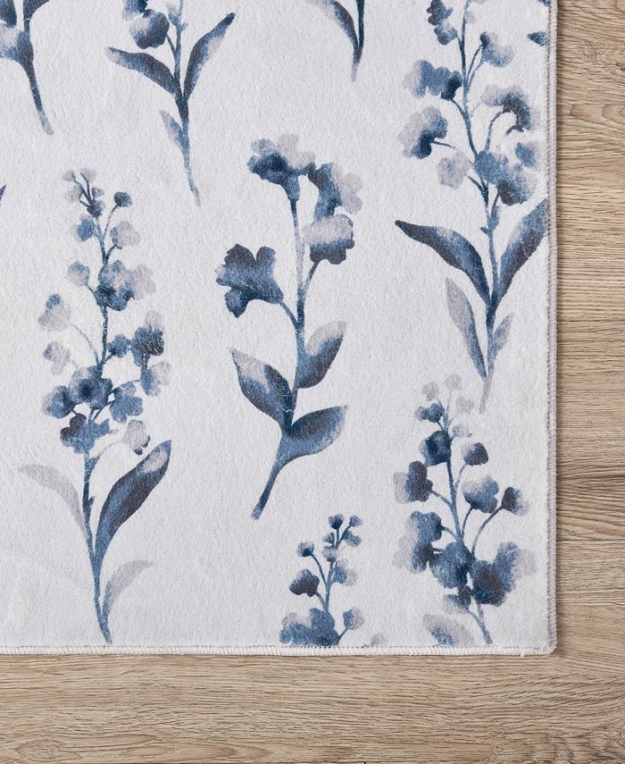 Seventh Studio Wild Floral Scatter Rug - Macy's