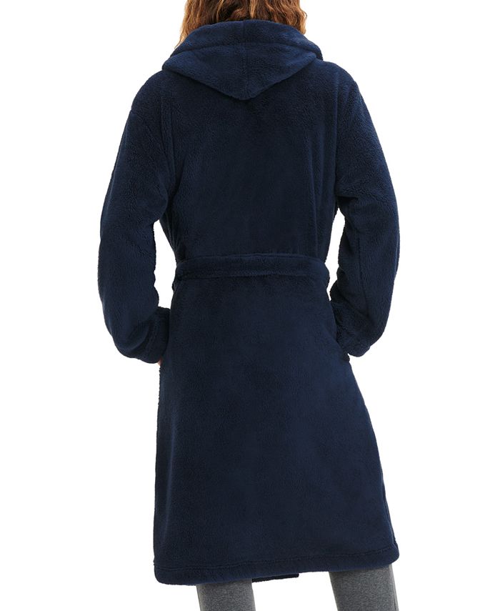 UGG® Men's Fleece Hooded Robe - Macy's
