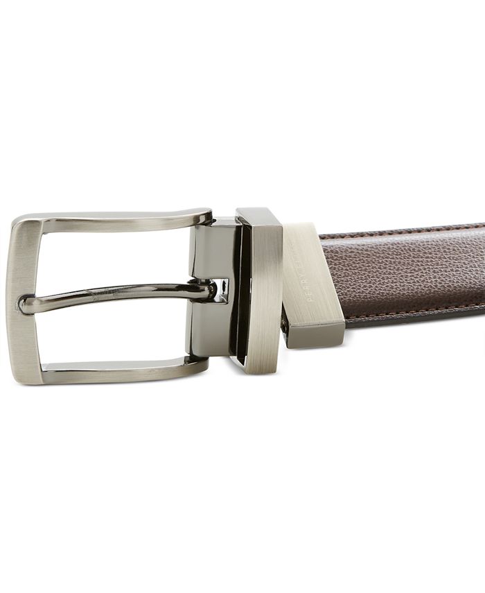 Perry Ellis Portfolio Men's Reversible Leather Belt - Macy's