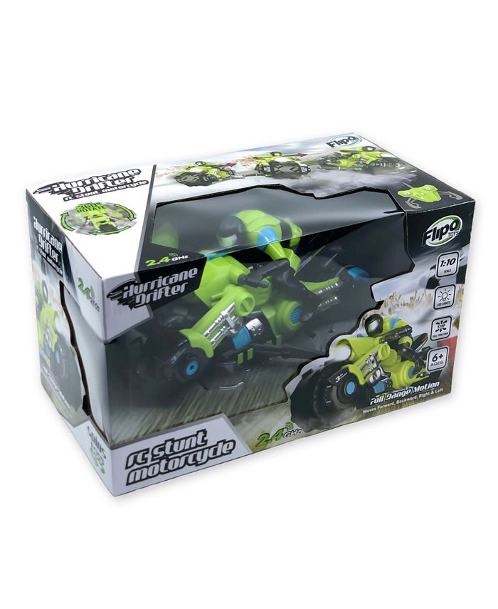 Flipo Hurricane Drifter Remote Control Stunt Motorcycle - Macy's