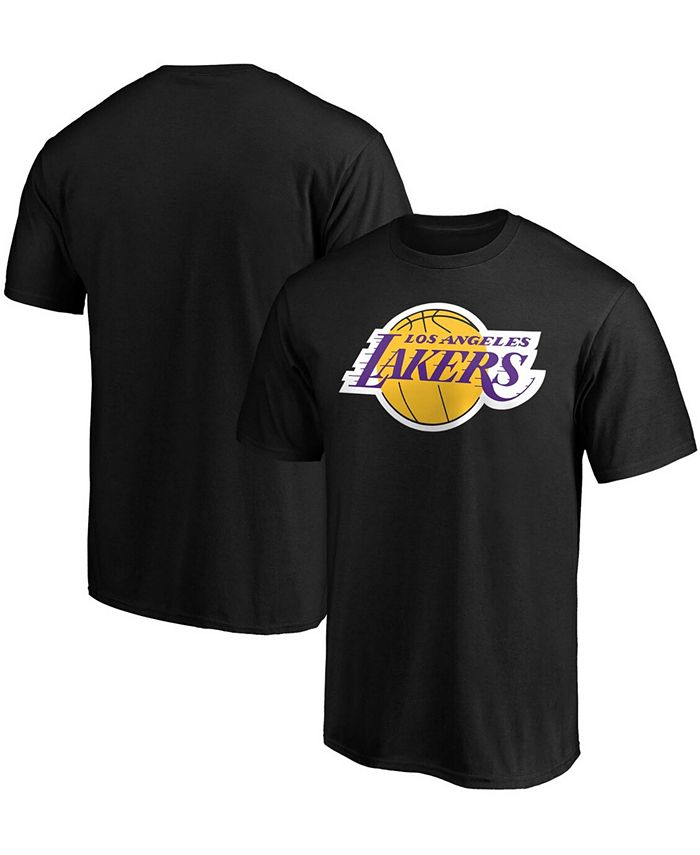 Fanatics Men's Black Los Angeles Lakers Primary Team Logo T-shirt - Macy's