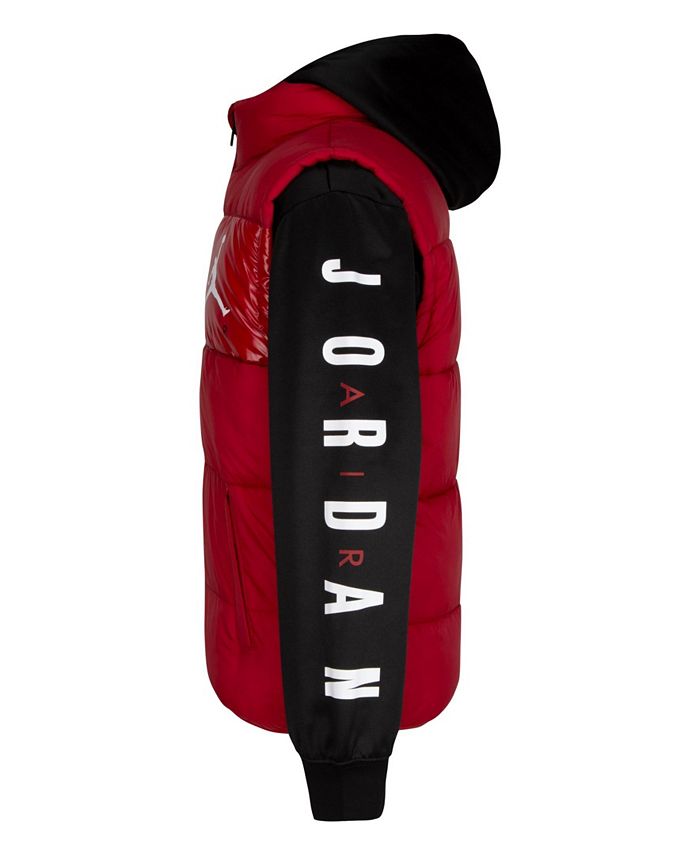 Jordan Little Boys Colorblock 2Fer Jacket - Macy's