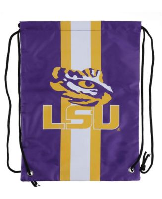 FOCO LSU Tigers Team Stripe Drawstring Backpack - Macy's