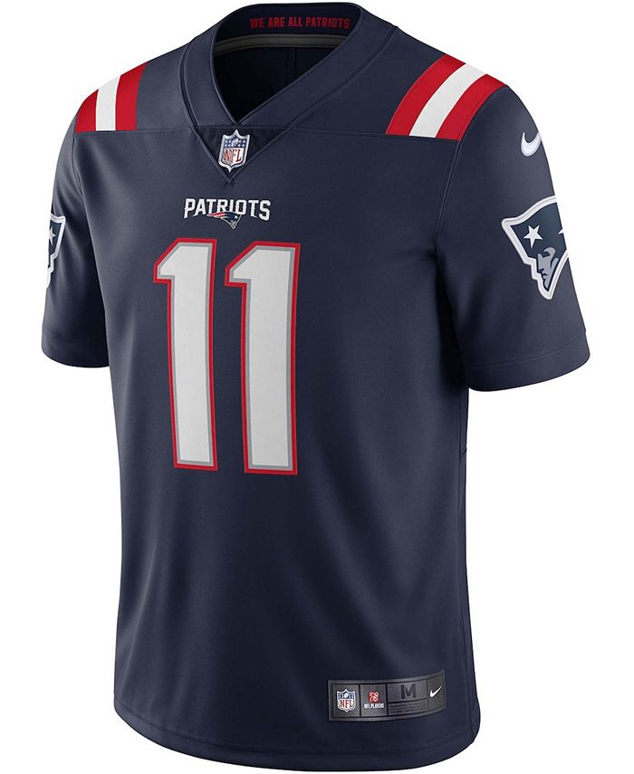 Nike Men's New England Patriots Vapor Limited Jersey - Julian Edelman ...