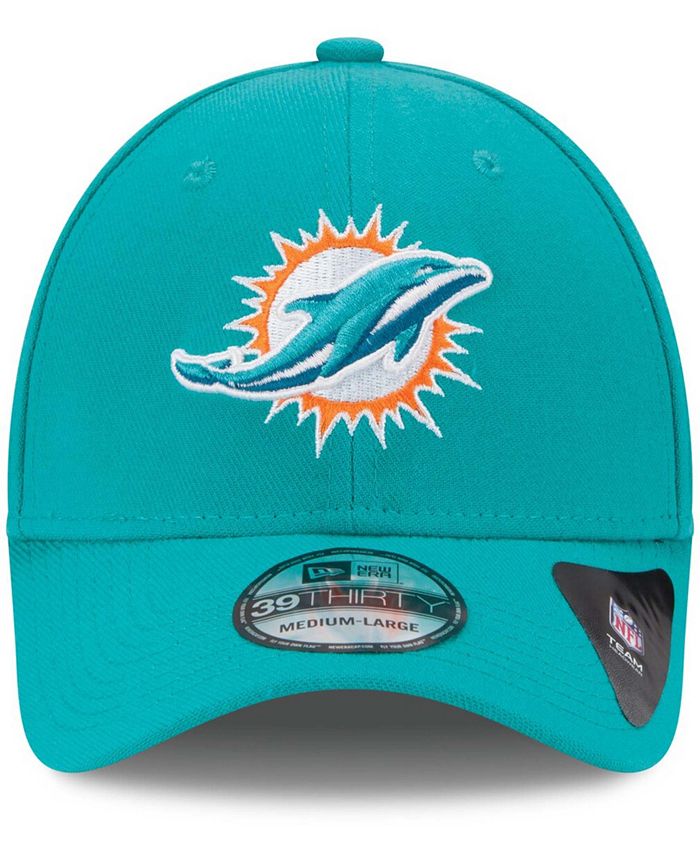 New Era Miami Dolphins 39THIRTY Team Classic Flex Cap - Macy's