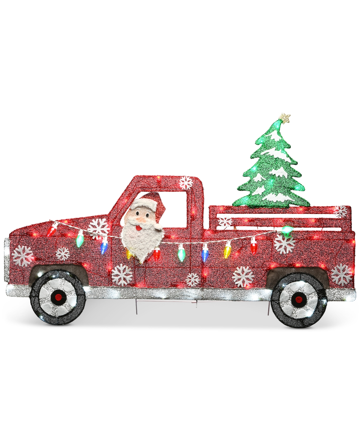 Click here for Pre-Lit Santa in Truck with 70 Led Lights  27 - Re... prices