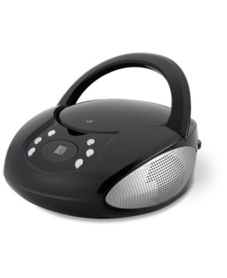 GPX Boom Box with DC Player and AM or FM Radio, BC112B - Macy's