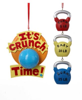 Kurt Adler Exercise Ornaments, Set of 2 - Macy's