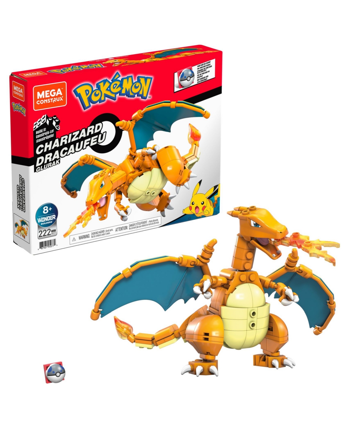 Click here for Mega Construx 223 Piece Pokemon Charizard Building... prices