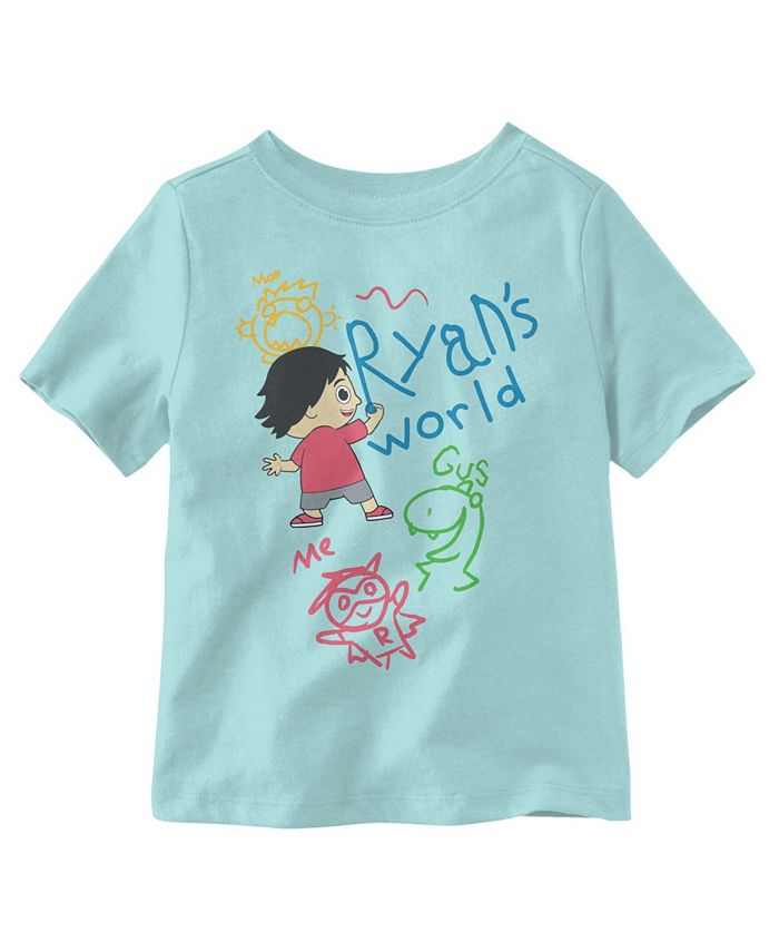 Hybrid Little Boys Ryan's World Short Sleeve Graphic T-shirt - Macy's