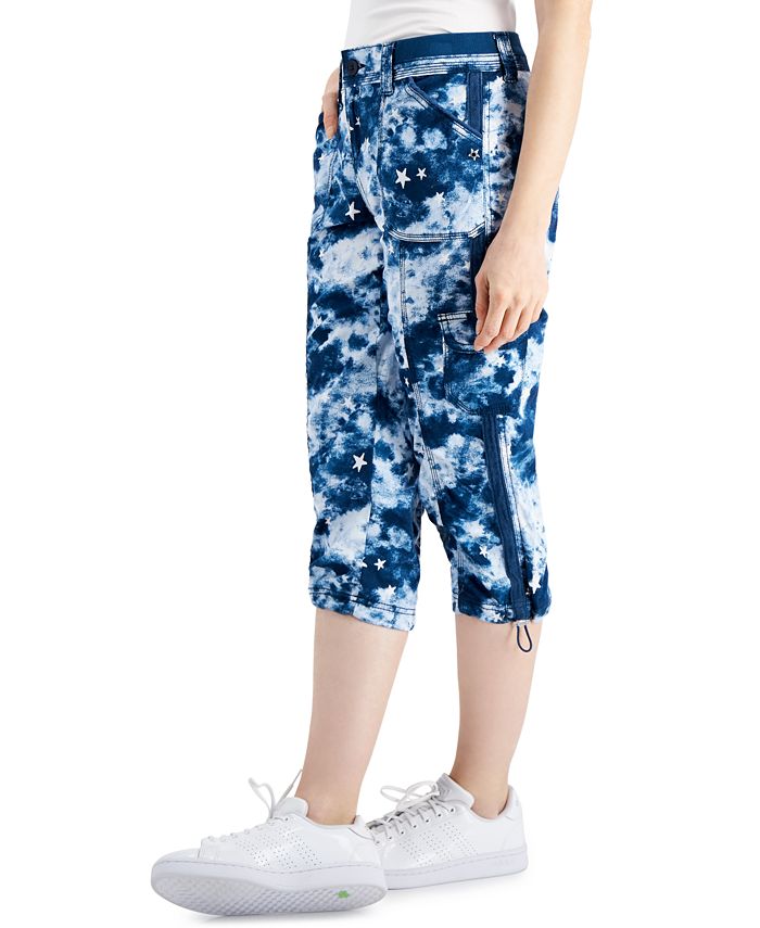 Style & Co Petite Cropped Bungee-Hem Pants, Created for Macy's - Macy's