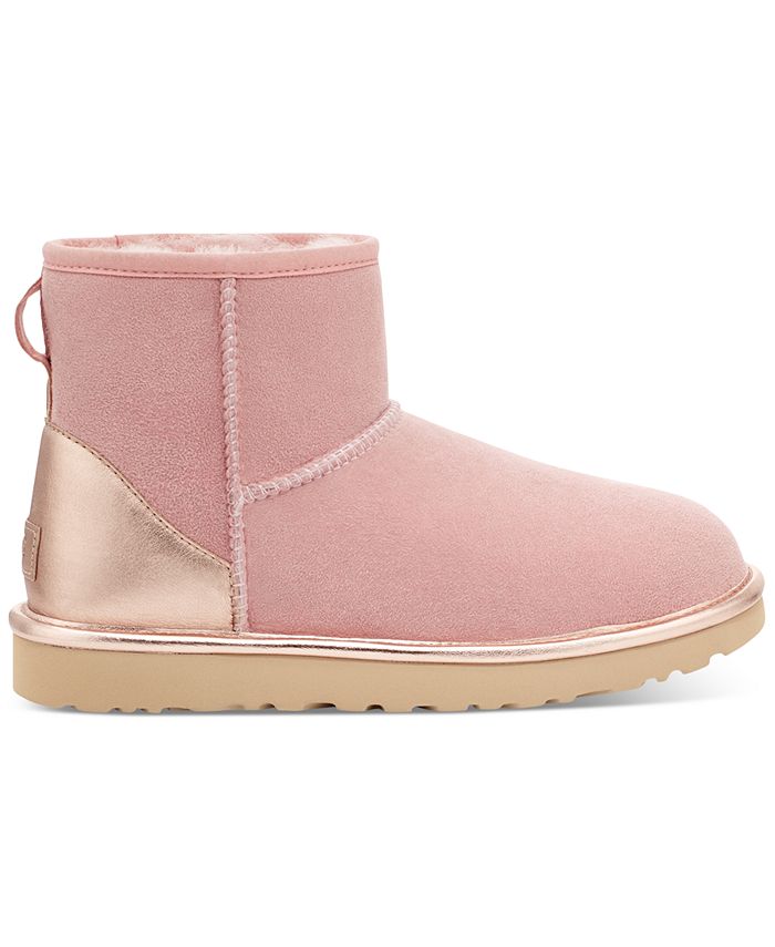 UGG® Classic Mini Shine Booties - Macy's