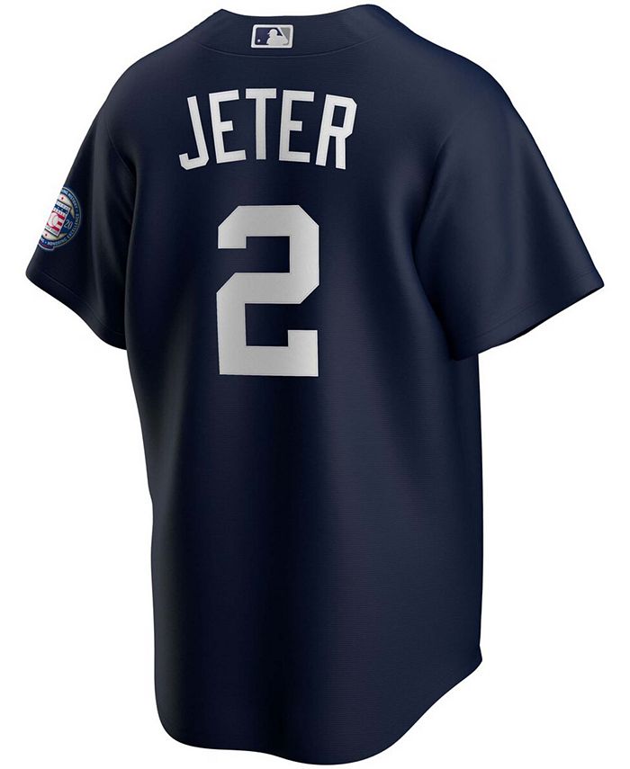 Nike Men's Derek Jeter Navy New York Yankees 2020 Hall of Fame ...