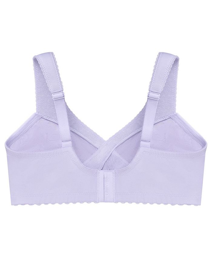 Glamorise Women's Full Figure Plus Size MagicLift Cotton Wirefree ...