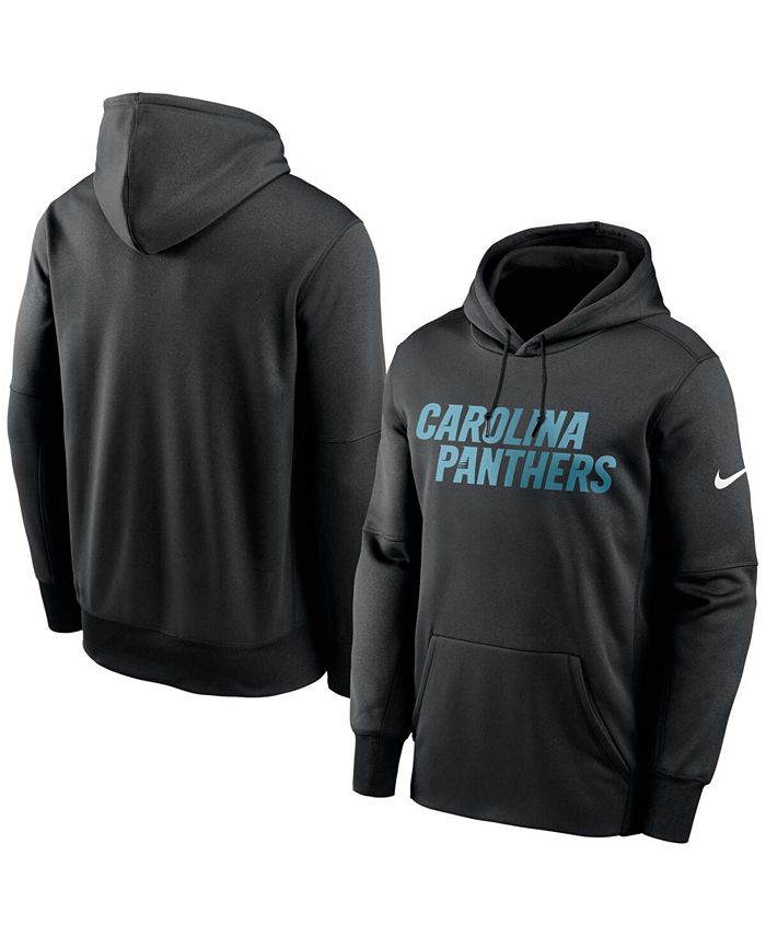 Nike Men's Black Carolina Panthers Fan Gear Wordmark Performance ...
