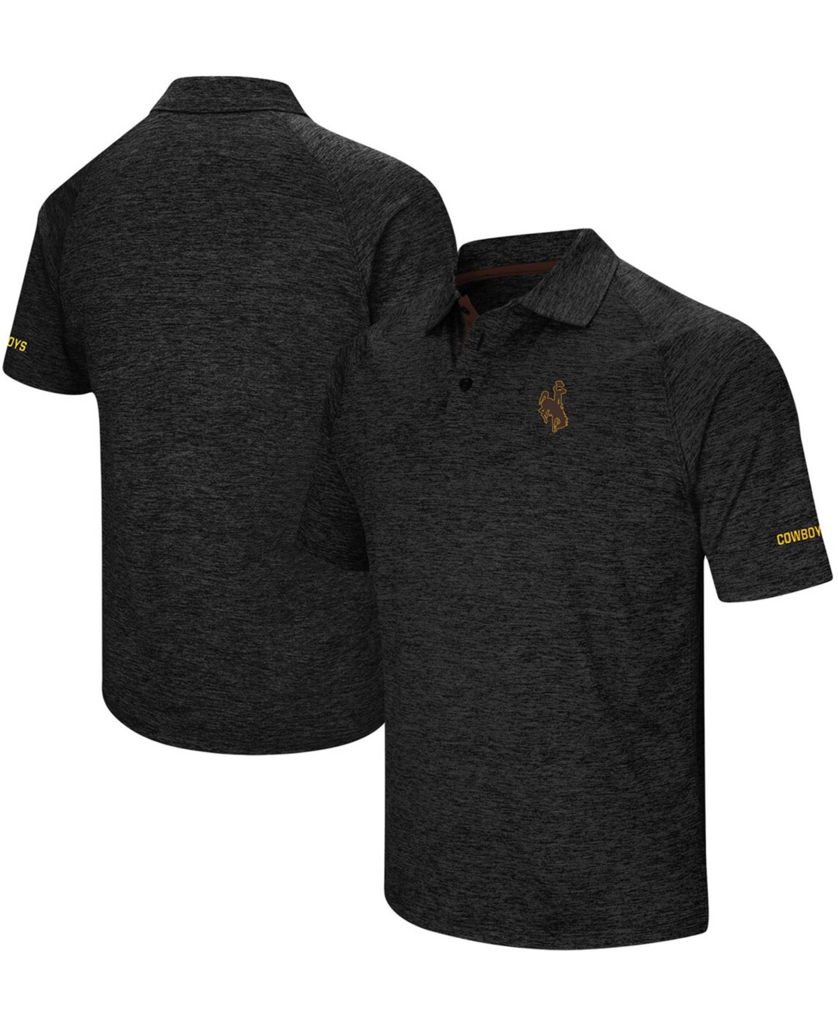 Click here for Mens Colosseum Heathered Black Wyoming Cowboys Pri... prices