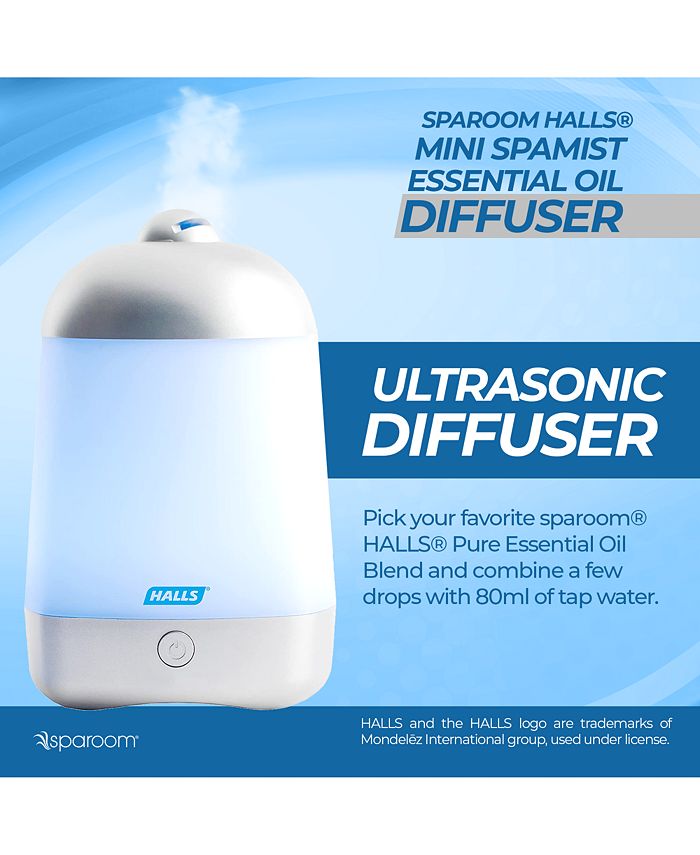 SpaRoom Halls by Essential Oil Ultrasonic Aromatherapy Diffuser - Macy's