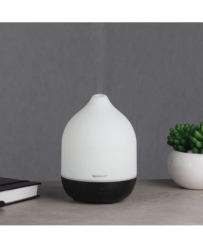SpaRoom Pixie Black Ultrasonic Essential Oil Aromatherapy Diffuser - Macy's