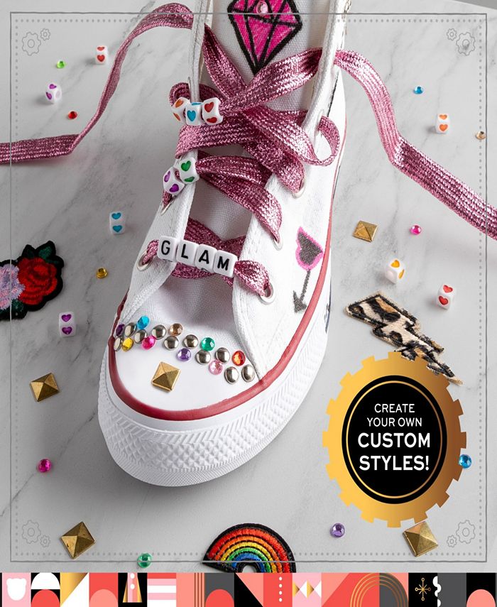 FAO Schwarz Fashion Designer Custom Shoe Decorating Sneaker Set - Macy's