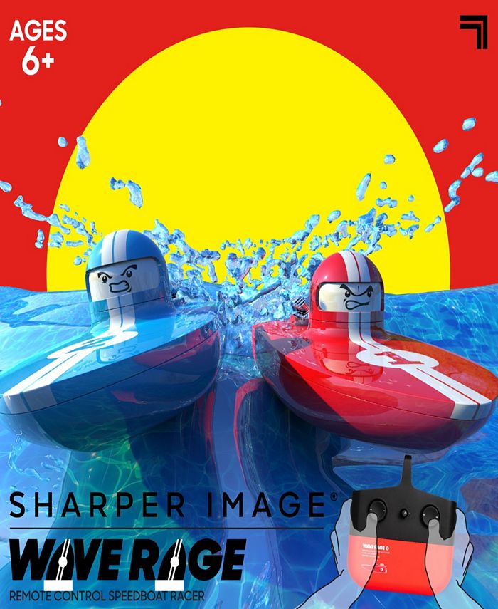Sharper Image Remote Control Wave Rage RC Boat - Macy's