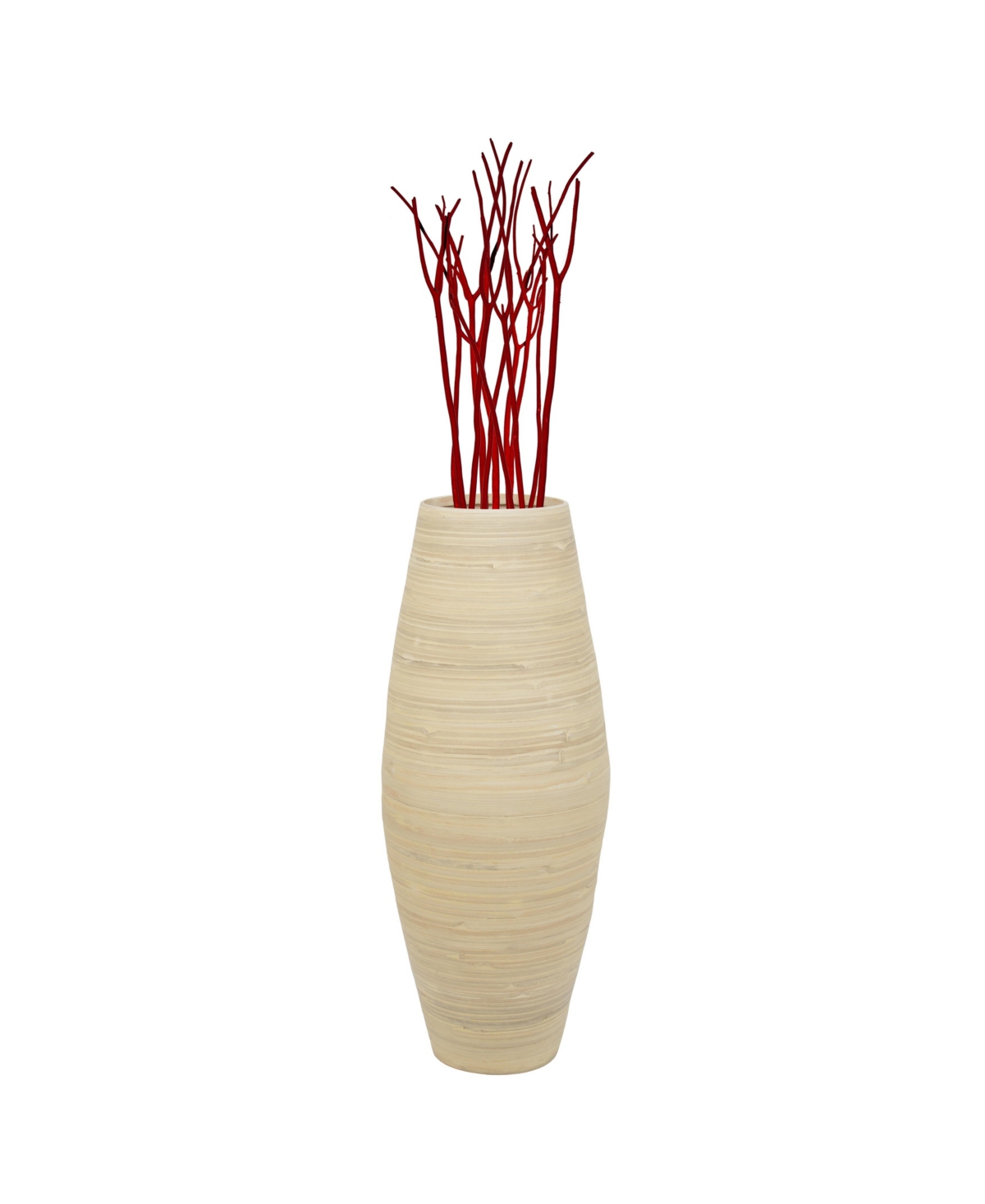 Click here for Uniquewise 27.5 Natural Bamboo Cylinder Floor Vase... prices